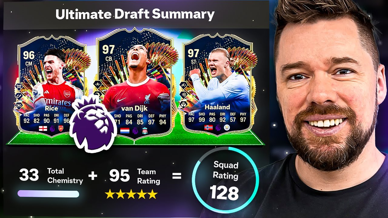Highest Rated EPL Draft Challenge! - YouTube