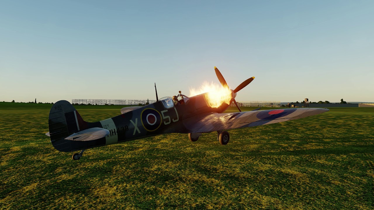 DCS Spitfire doing its thing - YouTube