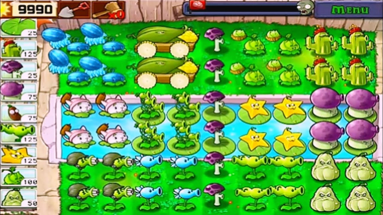 Plants vs Zombies | Last Stand Endless | Plants vs Zombies GAMEPLAY ...