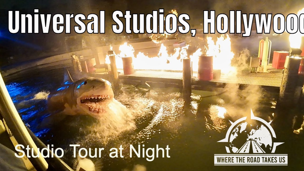 Universal Studios Hollywood - Night Time Studio Tour - YouTube