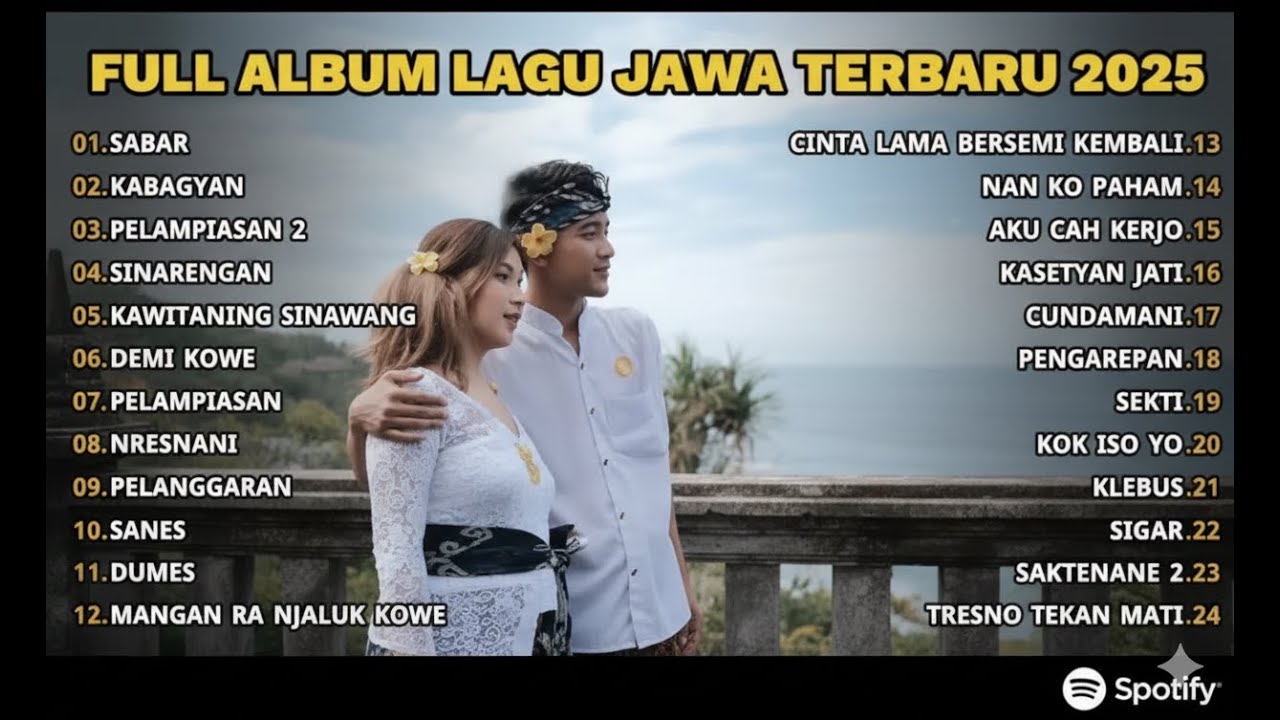 FULL ALBUM SABAR SADEWOK | PLAYLIST LAGU JAWA TERBARU 2025 VIRAL Enak ...