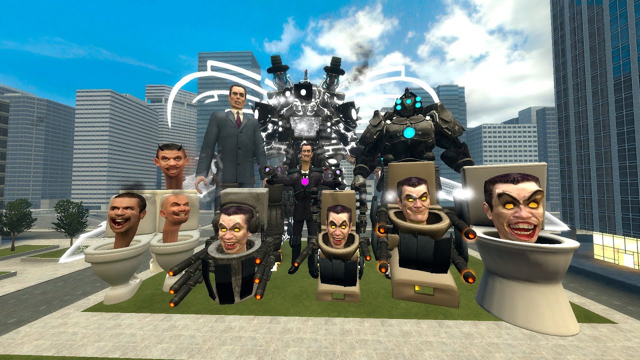 ALL MECHA CAMERA MAN, TV MAN, AND OTHERS VS ALL SKIBIDI TOILET BOSSES ...