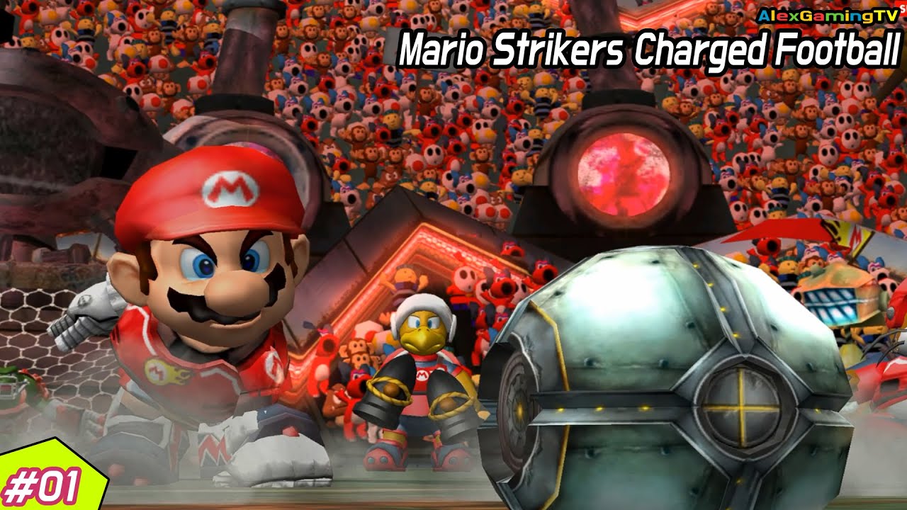 Mario Strikers Charged Football Gameplay for Nintendo Wii ( Road to Win ...