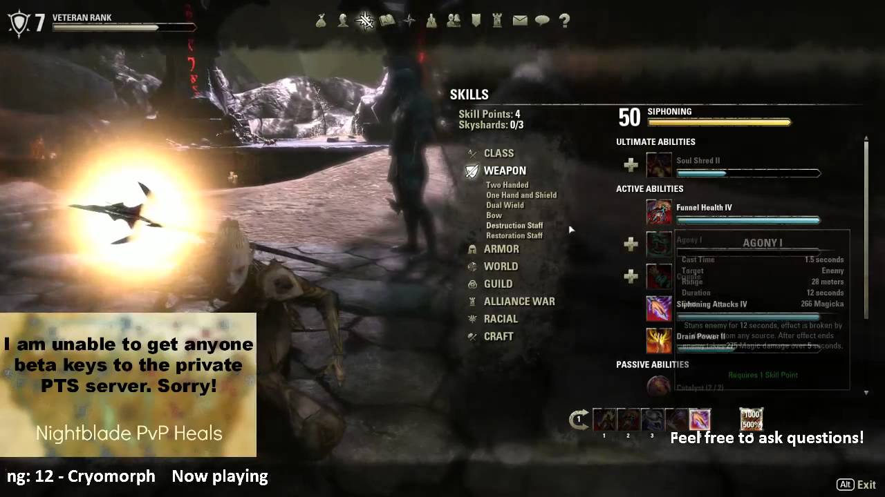 ESO PTS VR3 Obsidian Scar Public Dungeon - 4 / 4 - YouTube