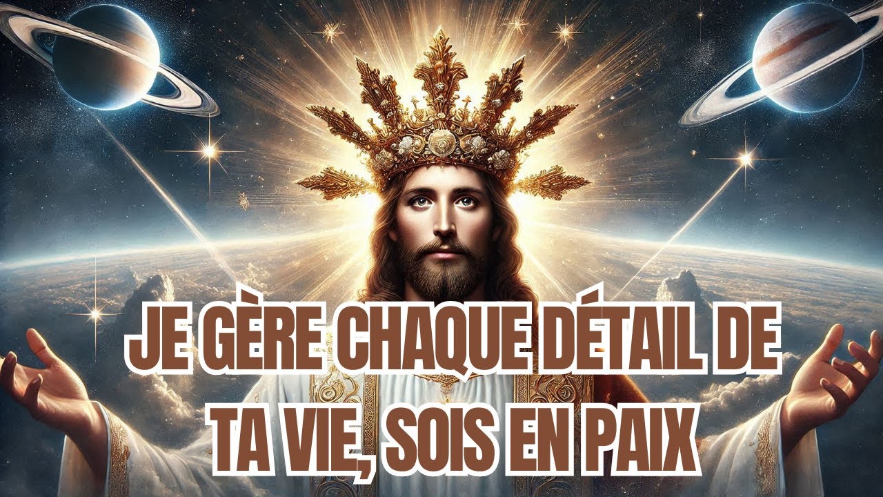 Je contrôle tout, repose toi mon enfant | Dieu dit | Message de ...
