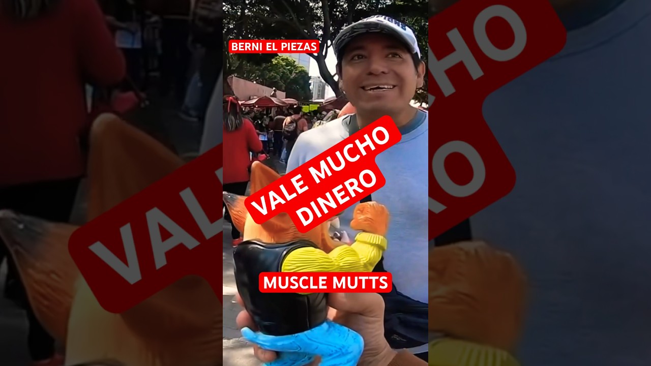 COMPRANDO UN MUSCLE MUTTS VINTAGE EN EL ROCK SHOW #juguetesantiguos # ...