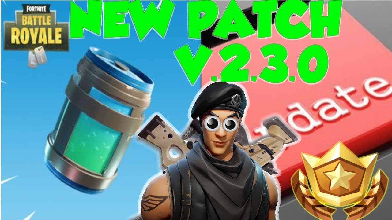 Fortnite Battle Royale *NEW PATCH* New LEGENDARY POTION?!?! (Get Chug ...