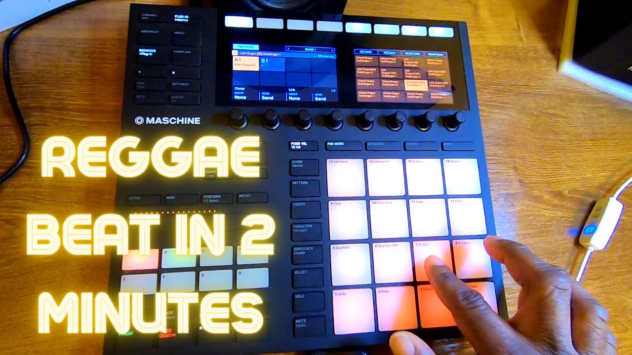 Music Making Reggae Beat with Maschine | Black Arc - YouTube