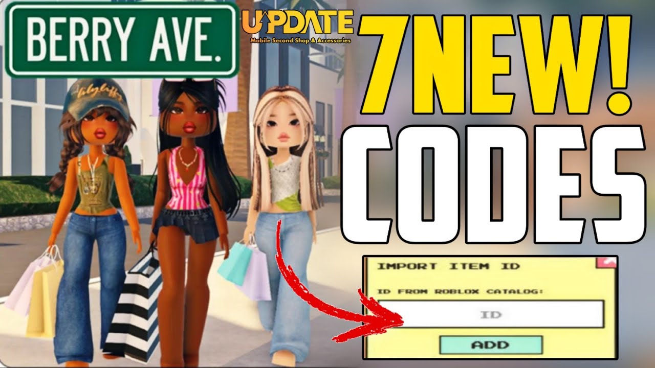 *NEW UPDATE* ALL WORKING BERRY AVENUE OUTFIT CODES 2024 ! ROBLOX BERRY ...
