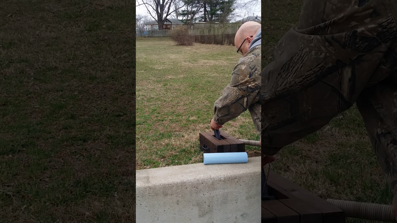 First firing of my black powder signal cannon with a 1 1/4" bore. - YouTube