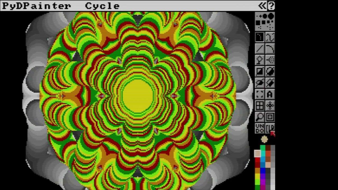 Quick PyDPainter Demo - YouTube