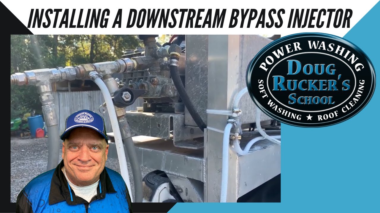 Downstream Injector Pressure Washing | Installing a Downstream Bypass ...