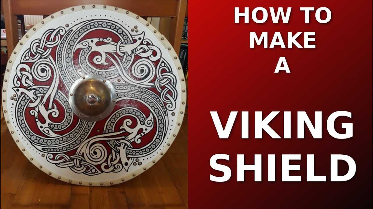 VIKING SHIELD - How I Made My Viking Shield - YouTube