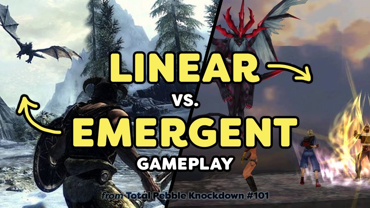 What's Better : Linear v Emergent Gameplay? - YouTube