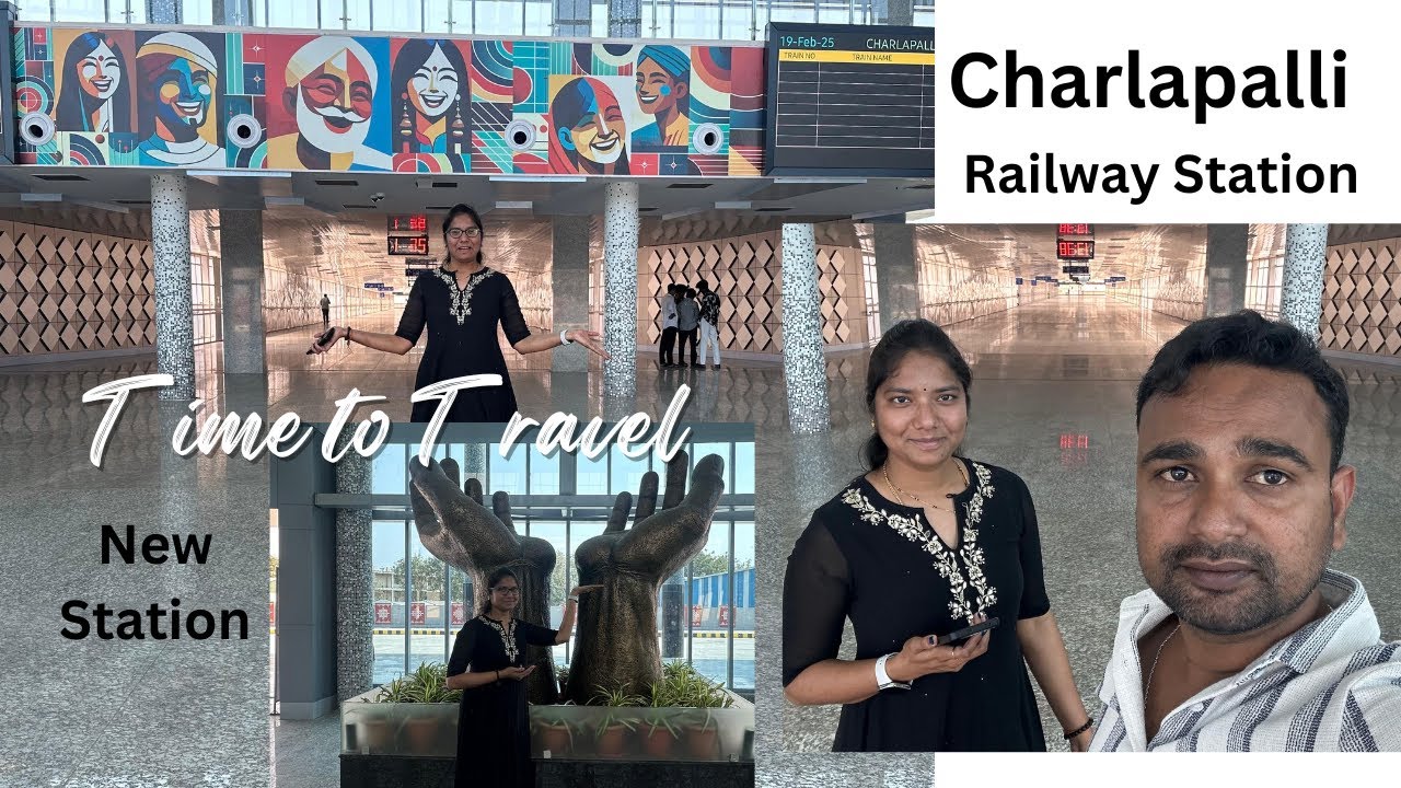 Cherlapally Terminal Railway Station |Full Tour |Hyderabad New Railway ...