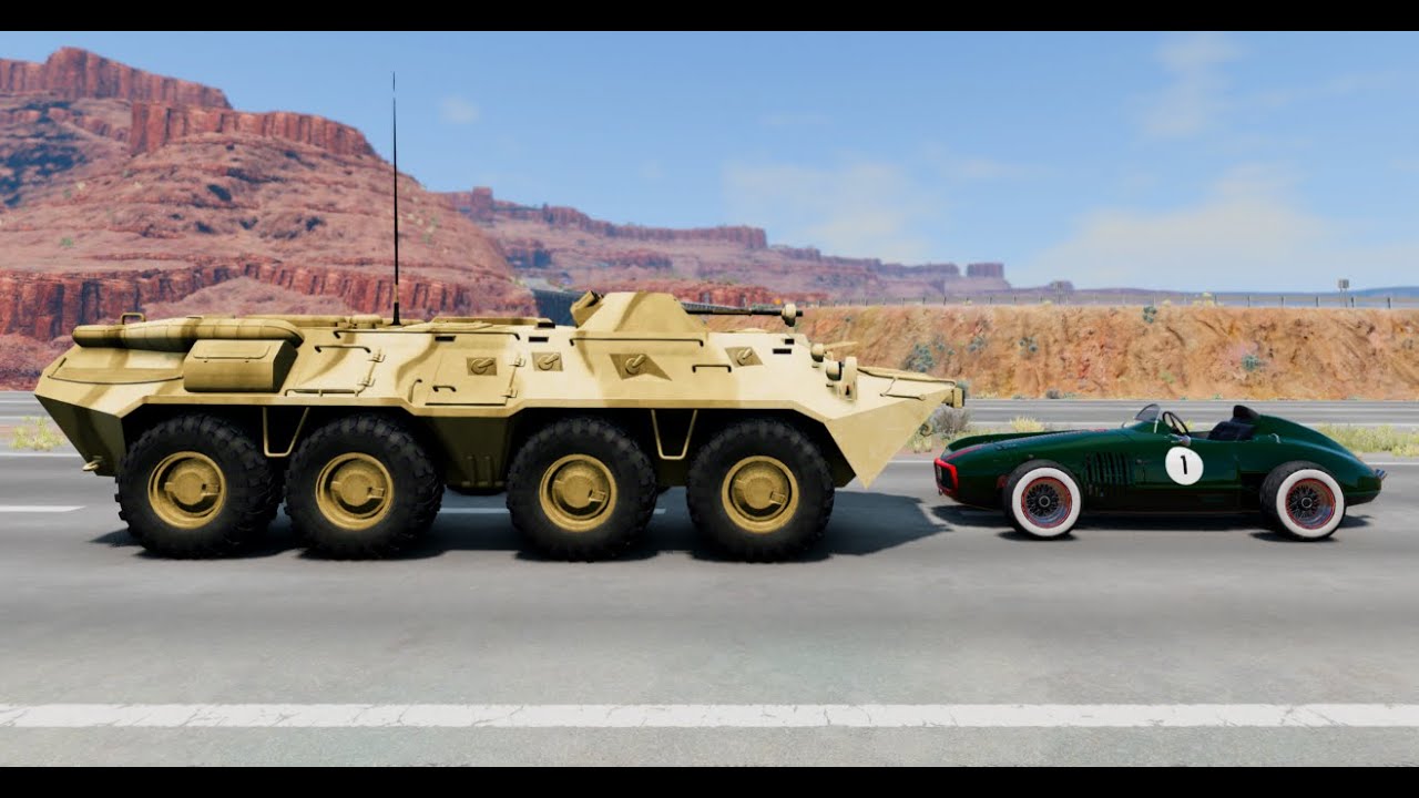 APC VS CARS #2 - BeamNG drive crashes - YouTube