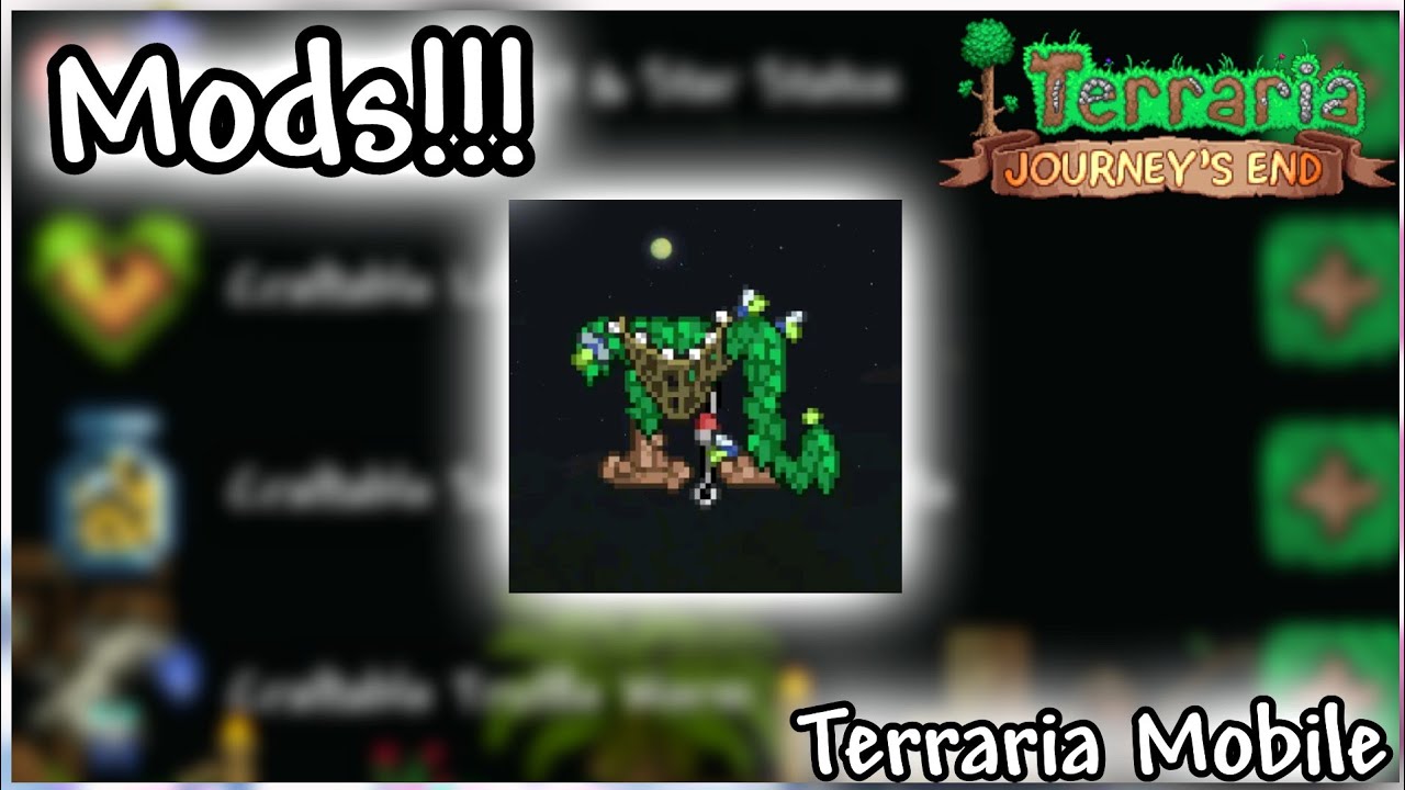 cómo instalar mods a Terraria Android (explicado) - YouTube
