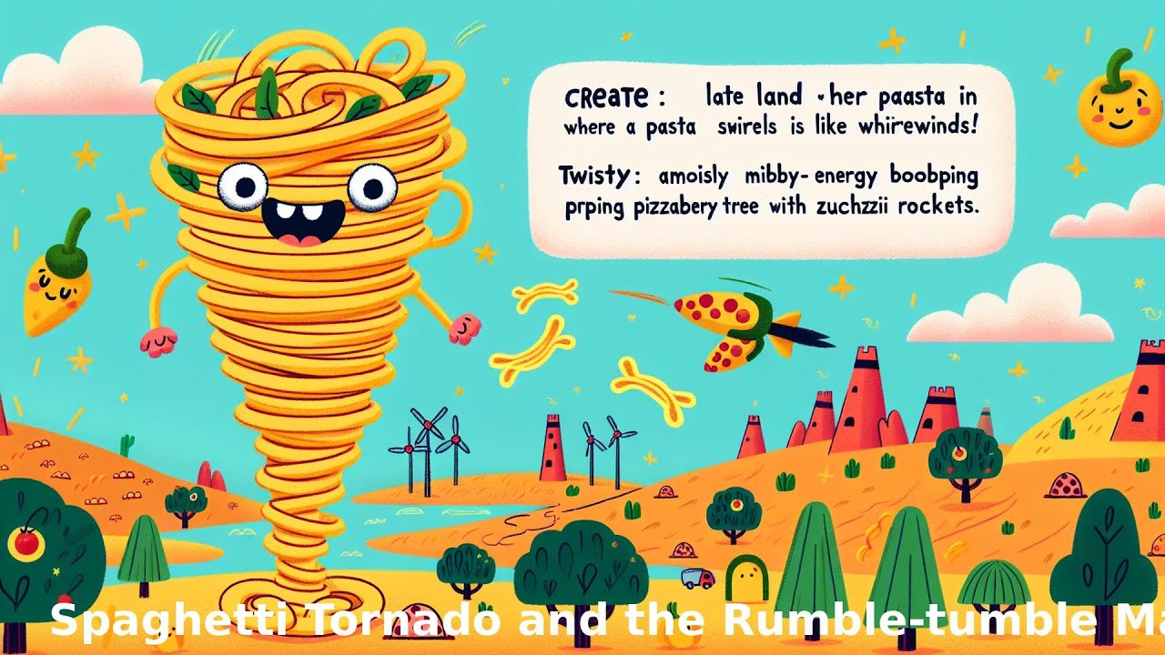 Spaghetti Tornado and the Rumble-tumble Marshmallow Elephants - YouTube
