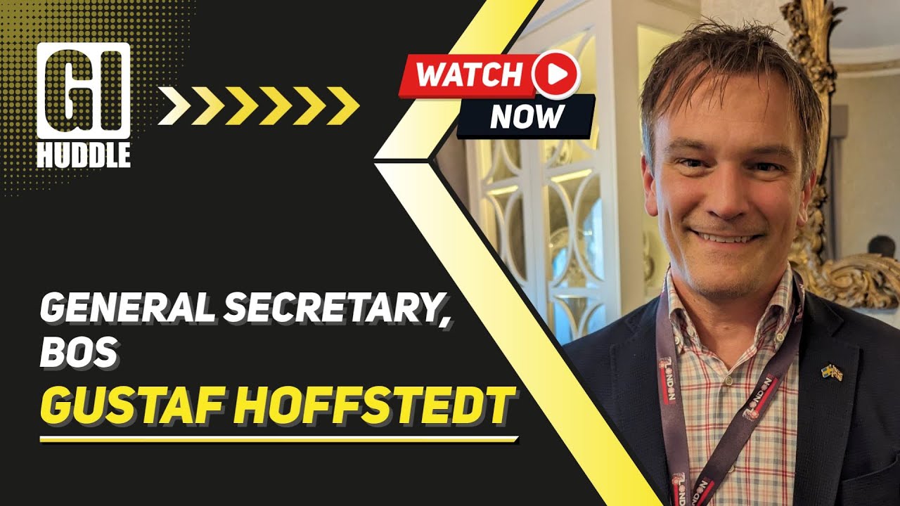 GI Huddle: Gustaf Hoffstedt - General Secretary, BOS - YouTube