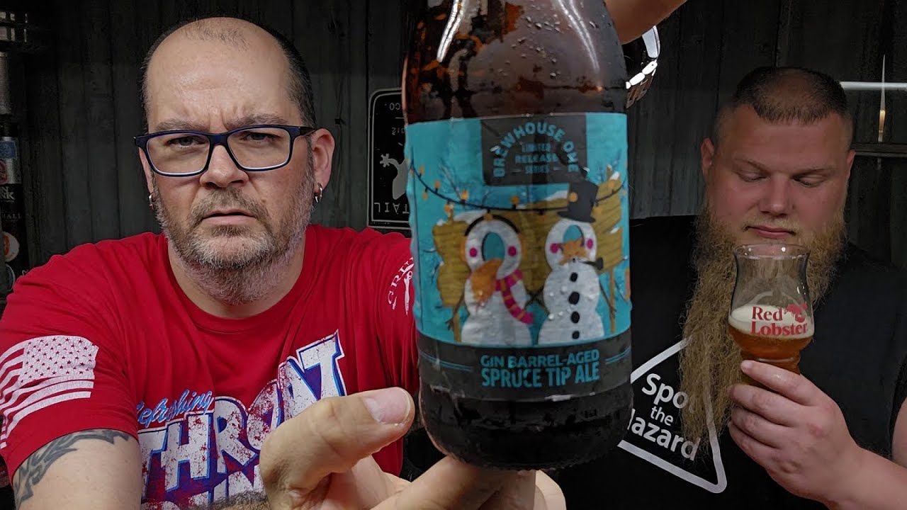 Boulevard - Gin Barrel Aged Spruce Tip Ale Beer Review - YouTube
