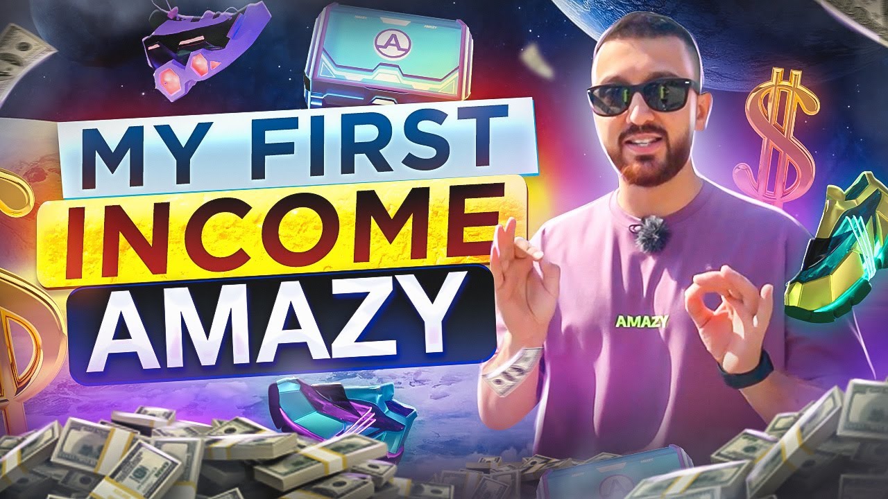 AMAZY move and earn. How much do I earn? AMAZY - my profit for one day ...