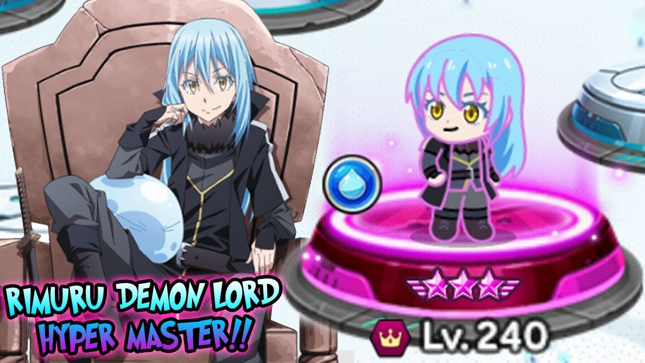 DEMON LORD RIMURU HYPER MASTER REVIEW!! 🔥🔥 LINE Rangers Review 8 ...