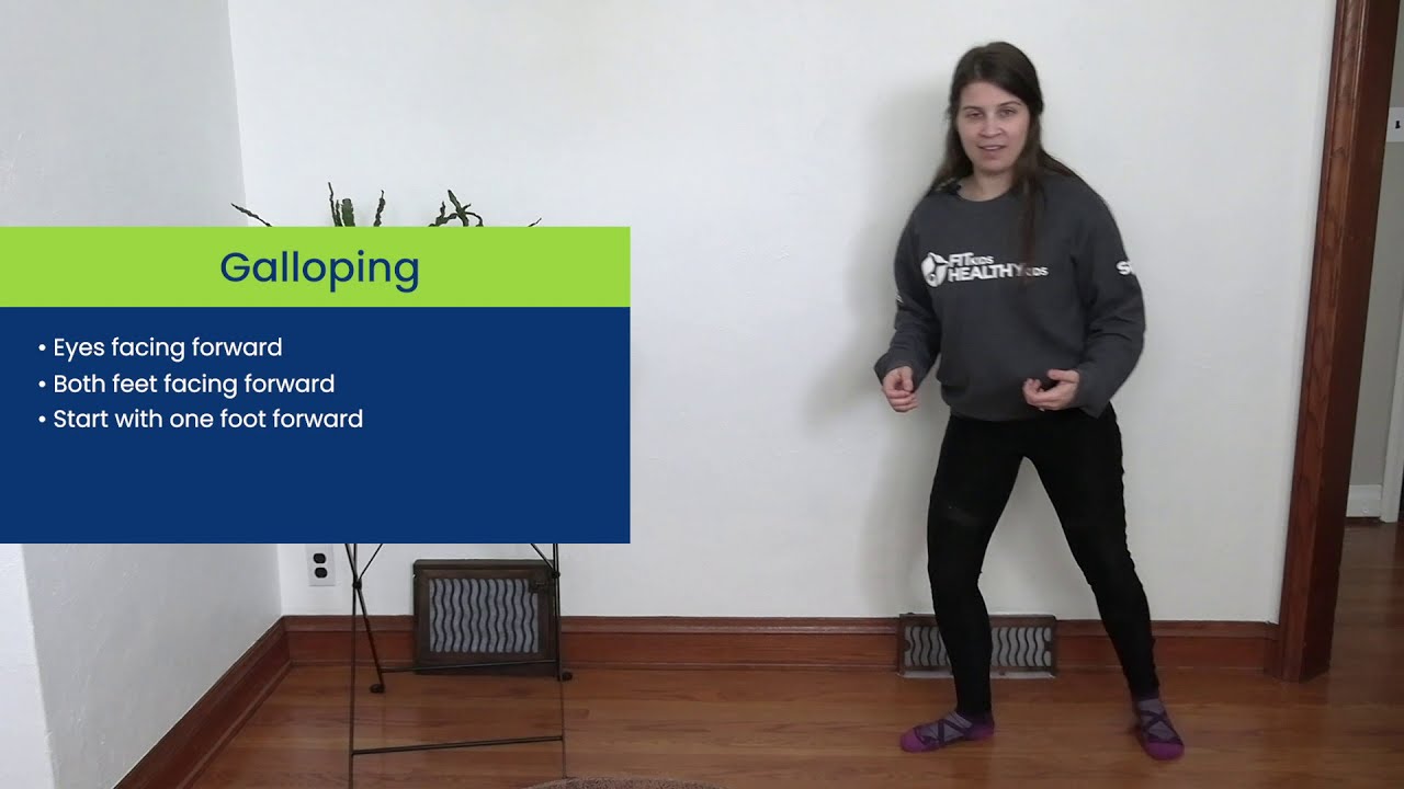 Fundamental Movement Skill: GALLOPING - YouTube
