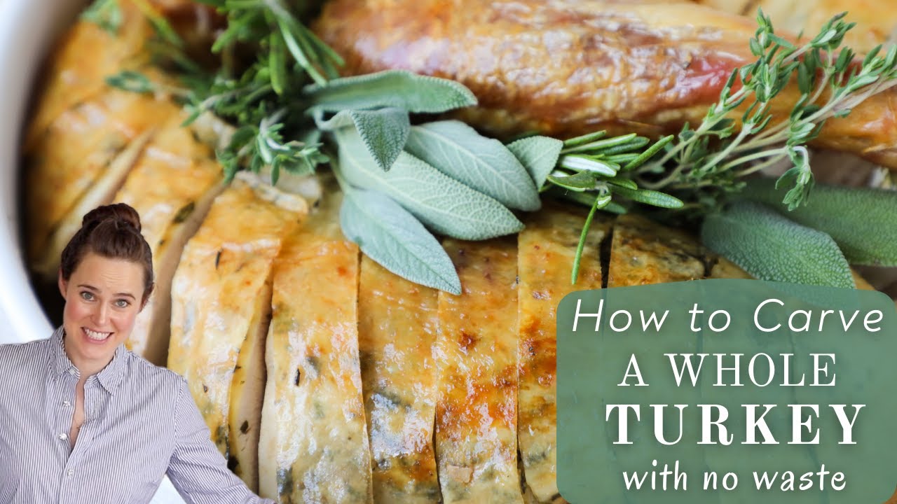 HOW TO CARVE A WHOLE TURKEY WITH NO WASTE: A pro shows us how to cut a ...