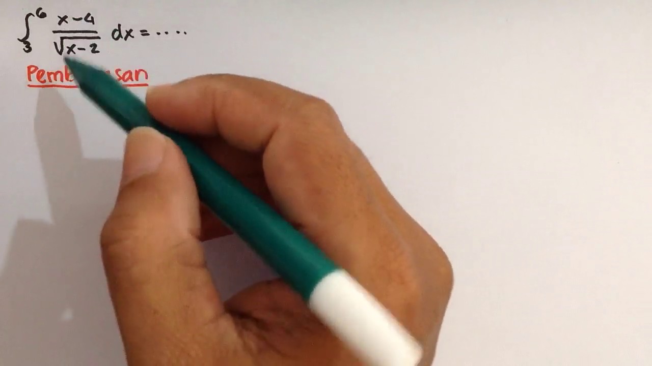 Tutorial menentukan nilai integral bentuk pembagian dengan tehnik ...