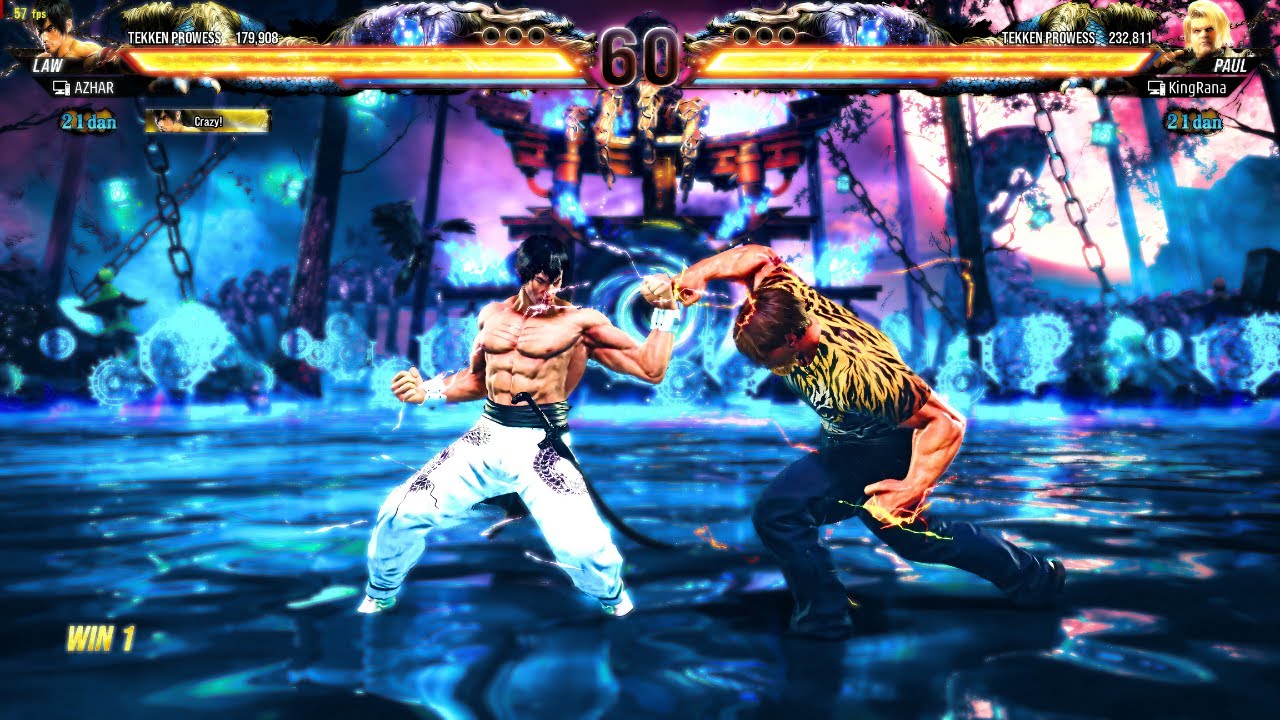 Azhar Law VS King Rana Paul Aggressive Gameplay Tekken 8 - YouTube
