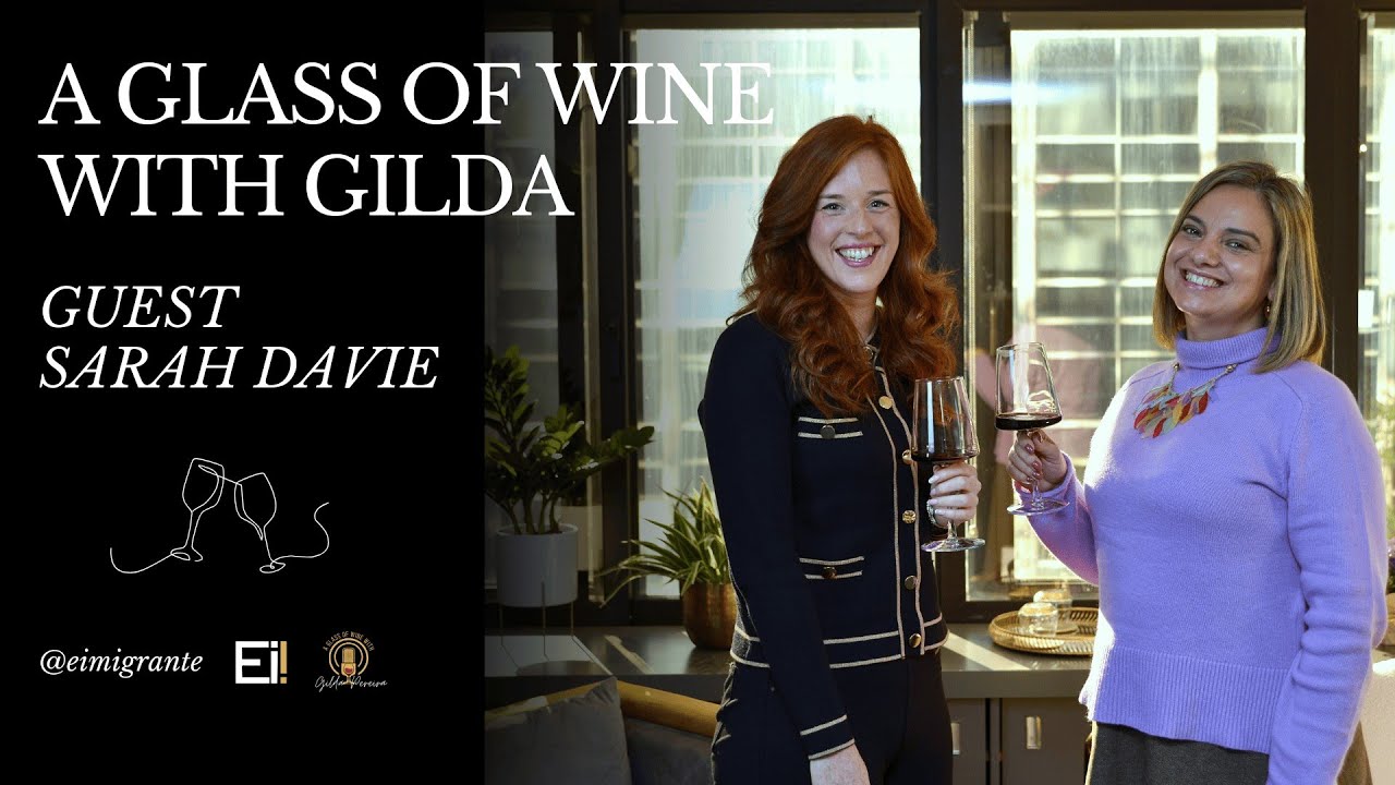 Glass of Wine with Gilda Pereira talks to Sarah Davie - YouTube