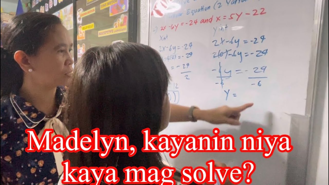 Madelyn’s Tutorial about Linear/Graphic Equation - YouTube