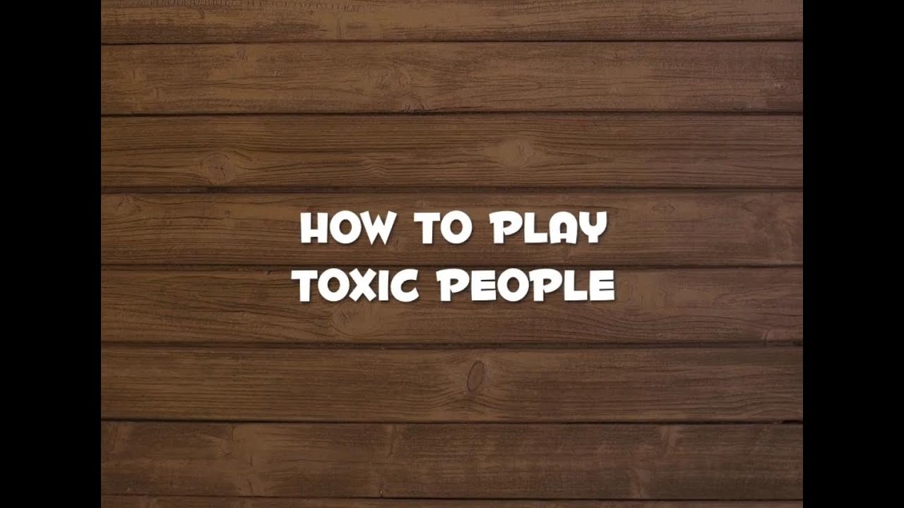 How to play Toxic People - YouTube