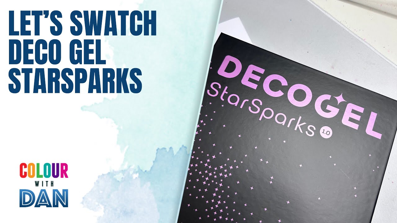 New Karin deco gel star sparks- my first thoughts - YouTube