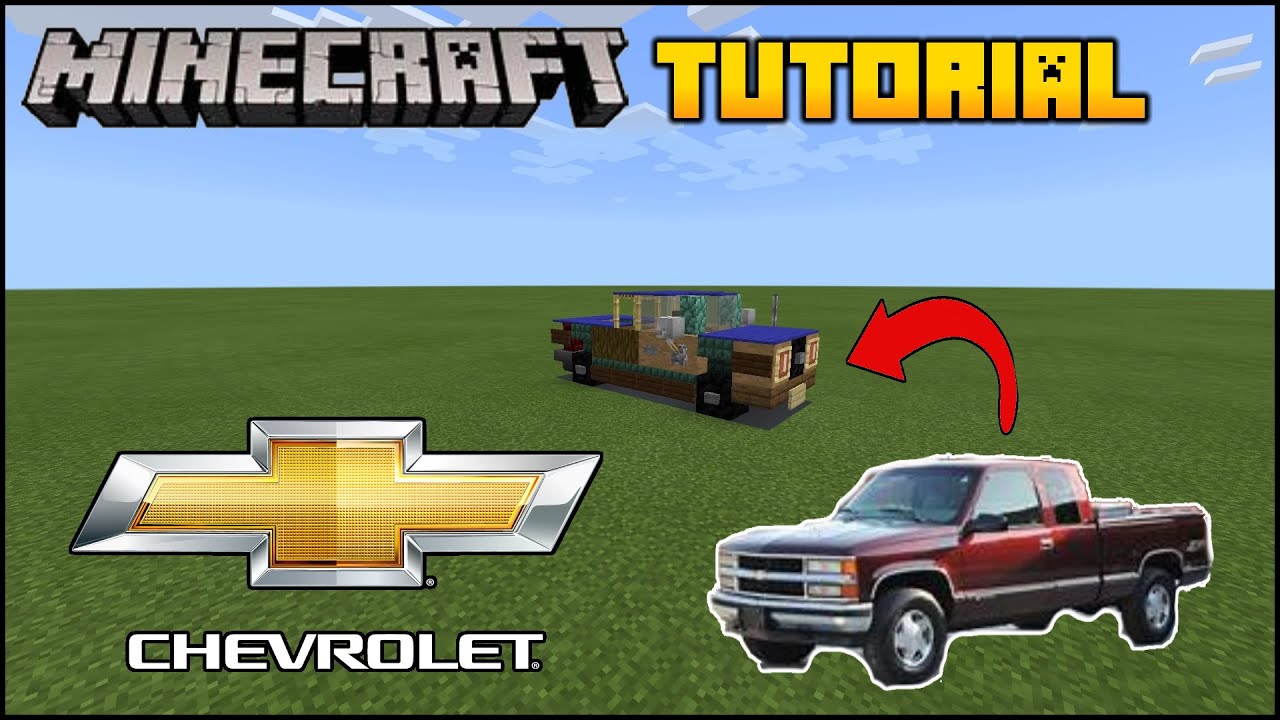 Minecraft Truck- How To Build A 1997 Chevrolet Silverado 2500 Minecraft ...