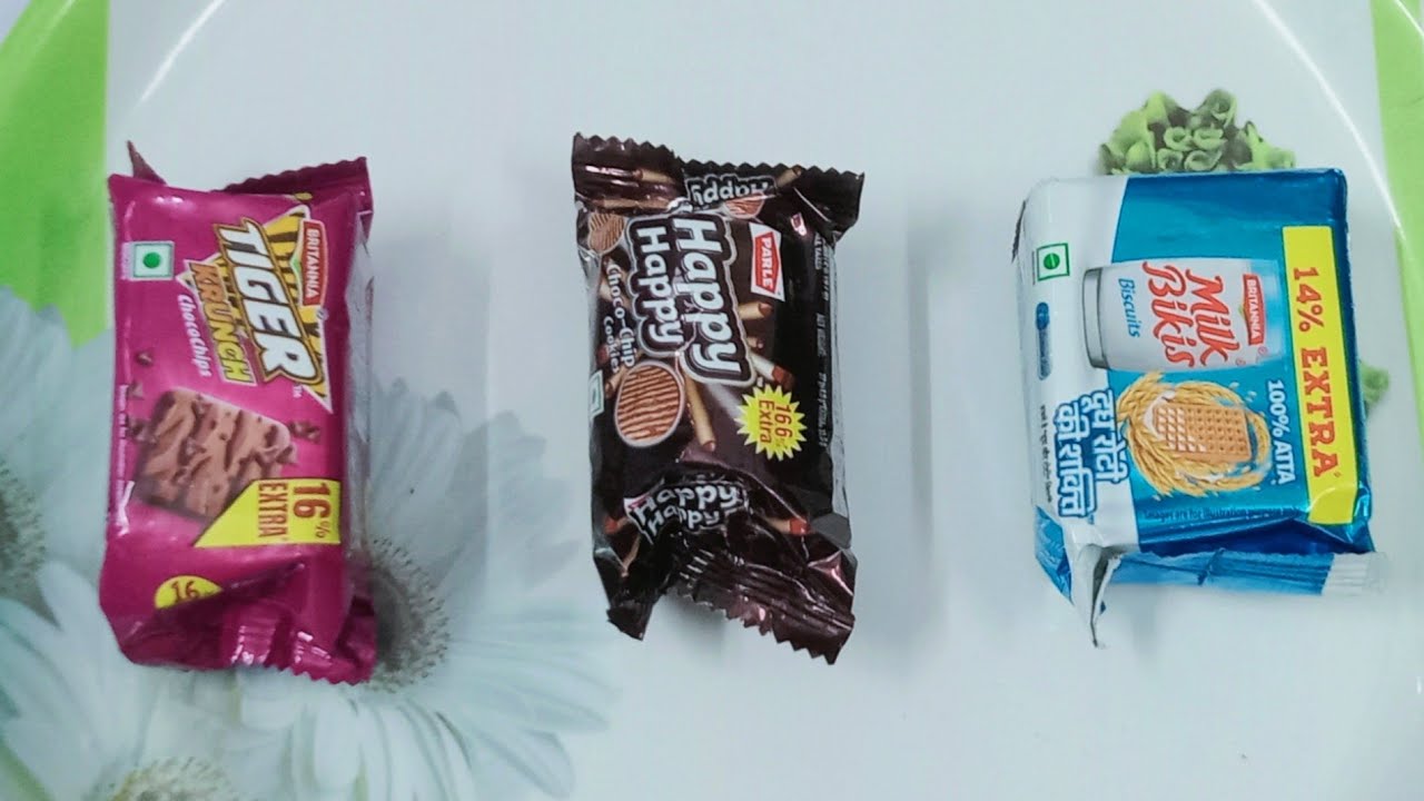 Milk Bikki vs Happy happy vs Tiger Krunch Biscuits 🍪 || cookies 🍪🍪 ...
