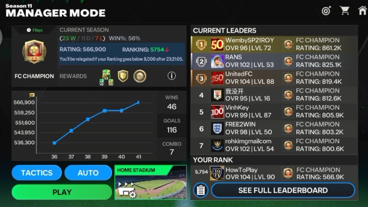 META TACTICS 100% WORK & WIN MANAGER MODE FC MOBILE 41212 NARROW TO FC ...