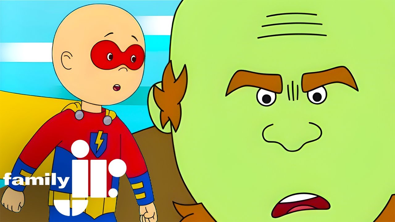 Caillou Vs Monster! | Caillou | Family Jr. - YouTube