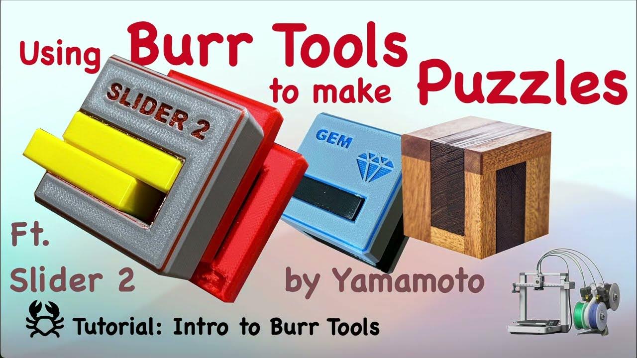 Intro to using BURR TOOLS for puzzle validation and creation - YouTube