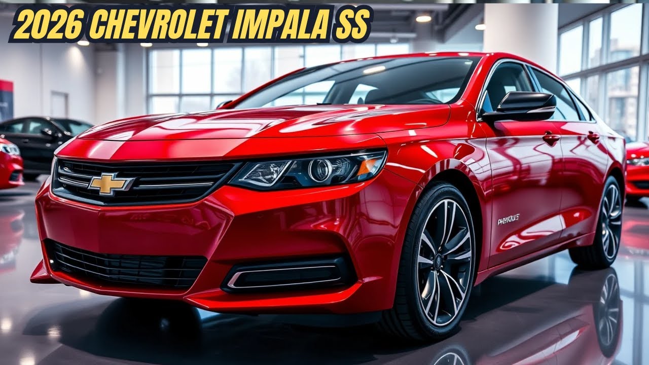 2026 Chevrolet Impala SS Review - Here's What You Need to Know! - YouTube