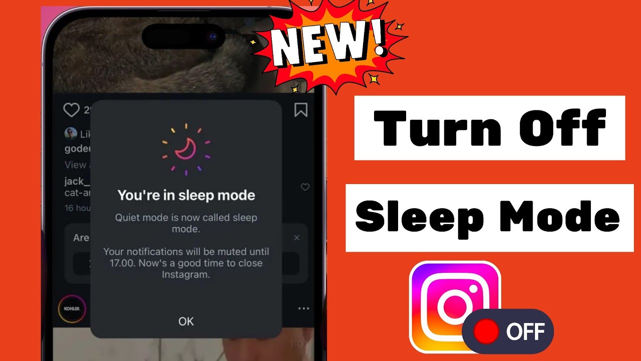 How To Turn Off Sleep Mode On Instagram (Quick & Easy Guide) - YouTube