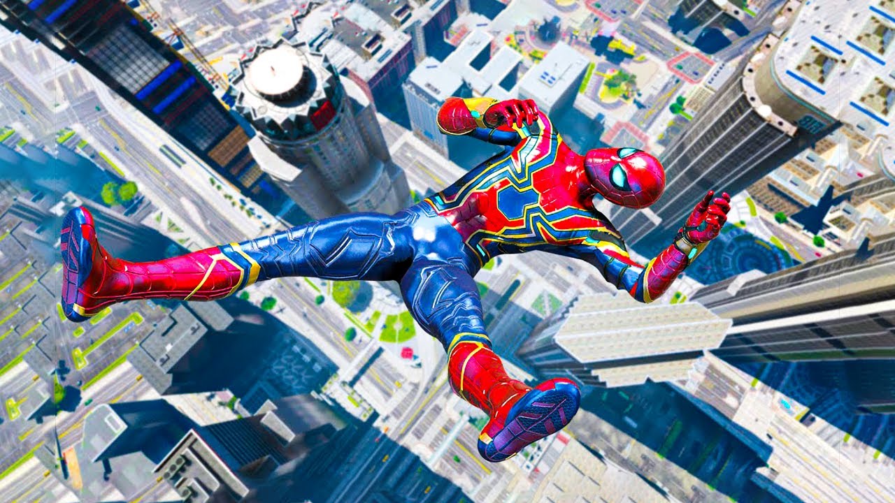 Spiderman Ragdoll Game 5 Falling off Tall Buildings Vol 1 - YouTube