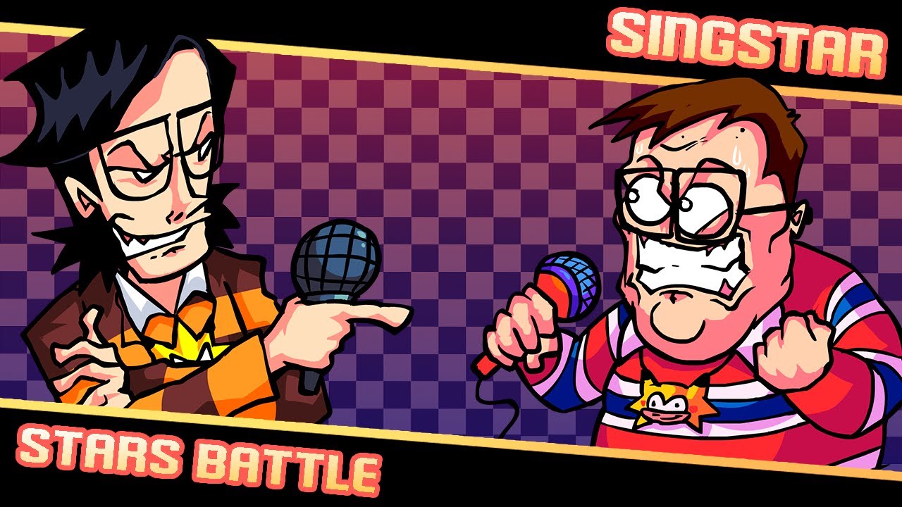 🎶 Stars Battle / Beastly Banter Cover - FNF / But Liquid and Solid ...