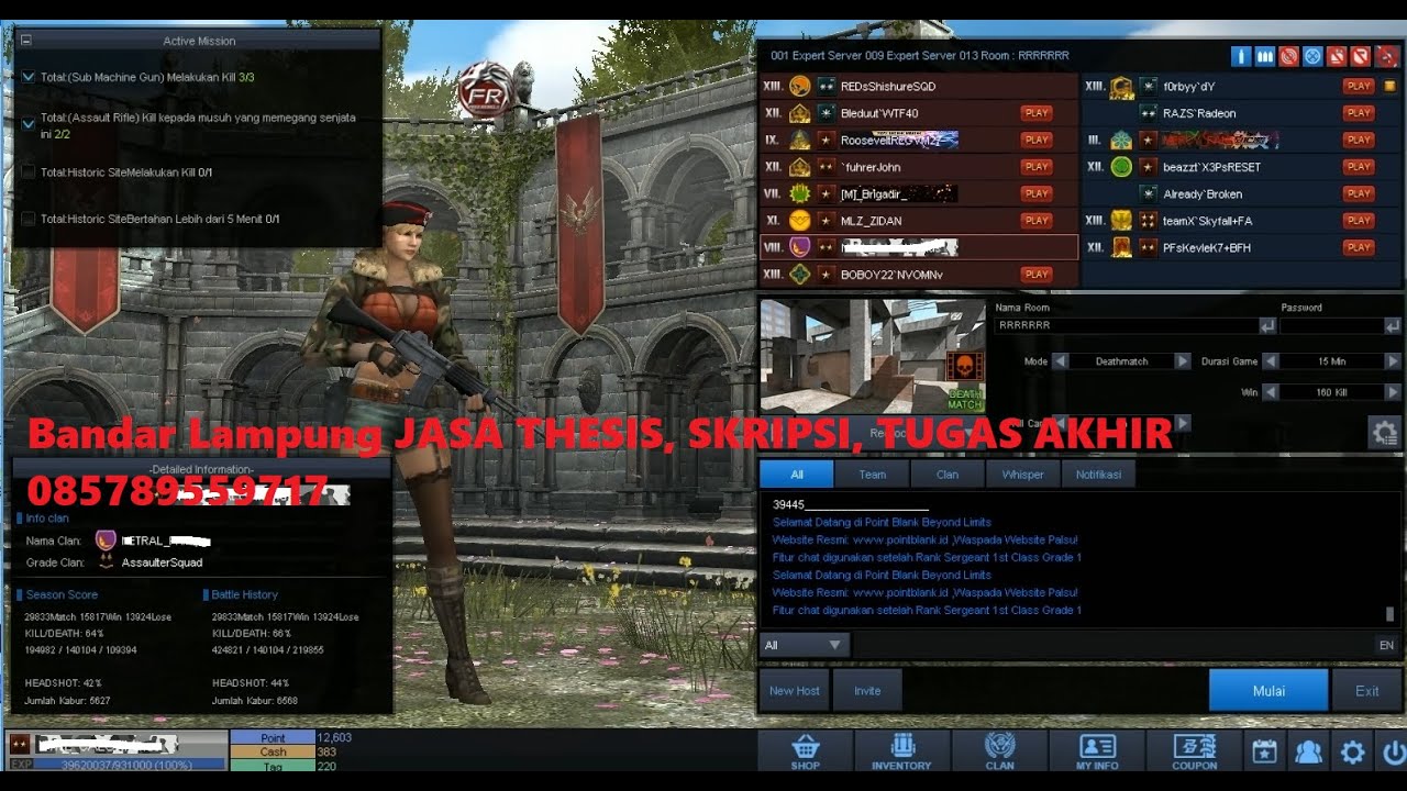 Part 5 KITA Pecahkan Dengan AUTO AIM | Pointblank Armored Reborn ...