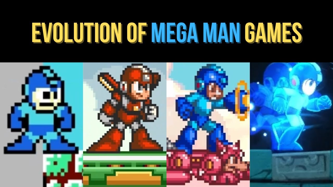 Evolution of Mega Man Games - Mega Man Classic Series - YouTube