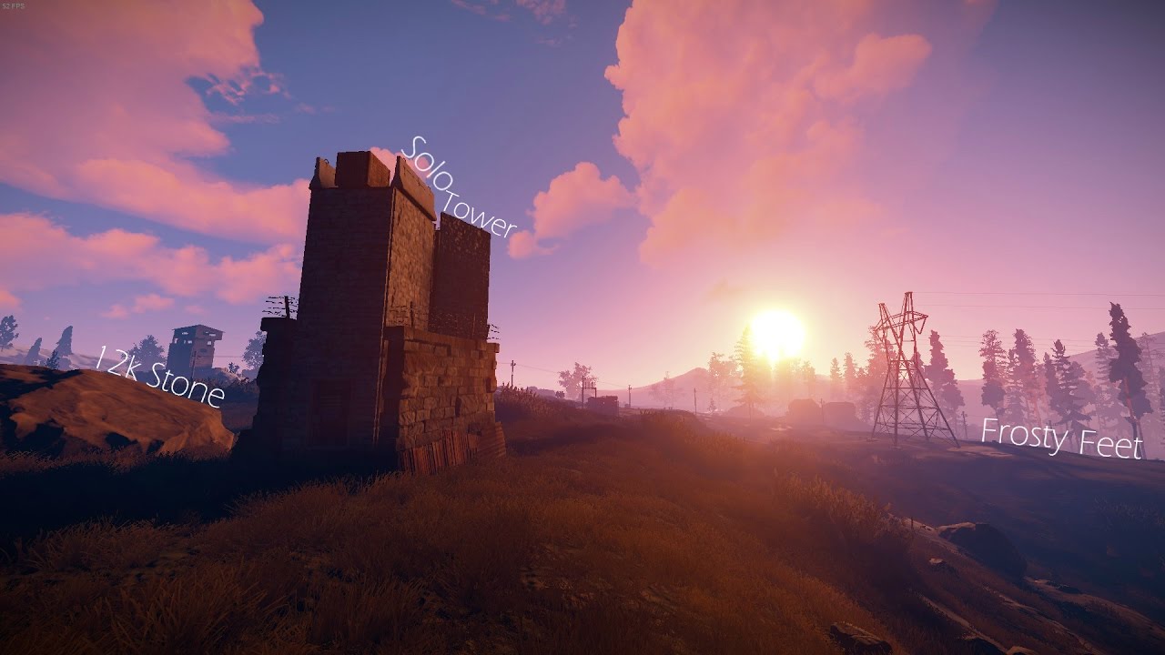 Super Cheap Solo Tower - Rust Base Build - YouTube