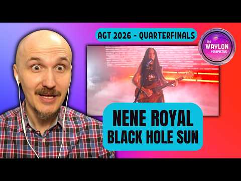 EPIC MUSIC TALENT Unlocked Her Golden Buzzer!!! | Nene Royal - Black Hole Sun | AGT 2026 - Reaction