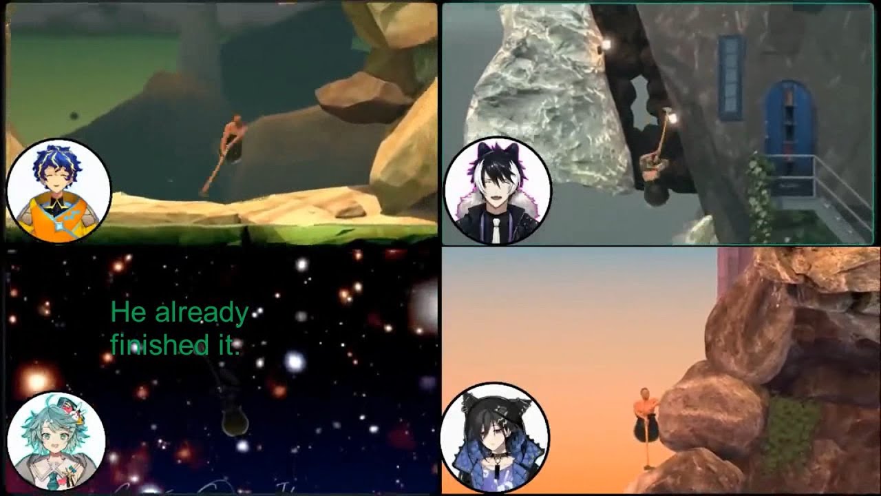 [Holostars] Kagami Kira is good at games and having fun with friends ...