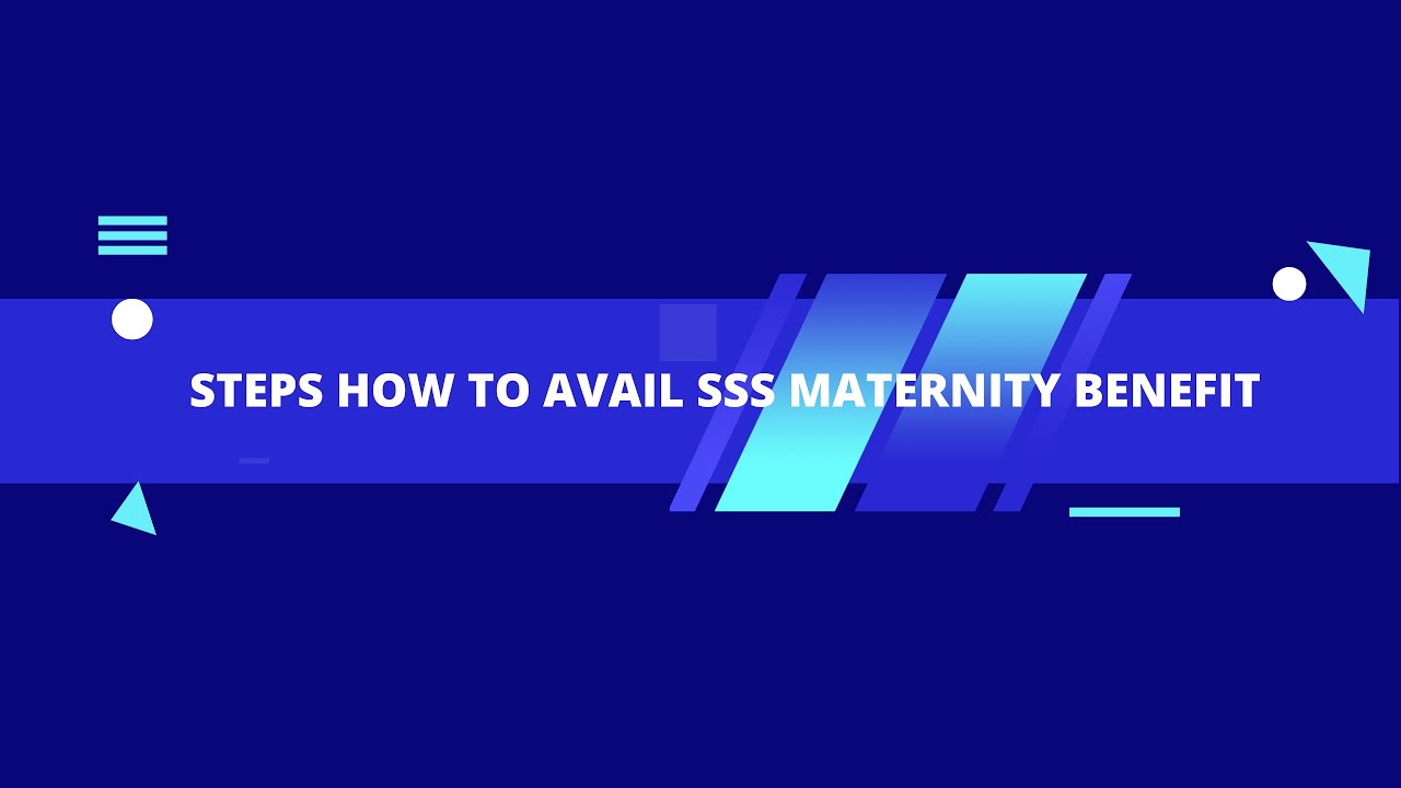 STEPS HOW TO AVAIL SSS MATERNITY BENEFITS MOMSHIE PEARL YouTube steps-how-to-avail-sss-maternity-benefits-momshie-pearl-youtube