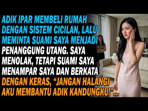 Adik ipar beli rumah cicilan, minta suamiku tanggung utang. Aku menolak, suami menamparku...